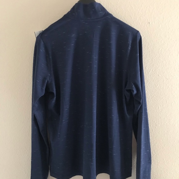 Nike | Jackets & Coats | Nike Michigan Dry Fit Long Sleeve Quarter Zip ...